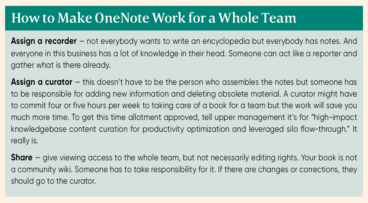 OneNote to Bind Them All - AAPC Knowledge Center