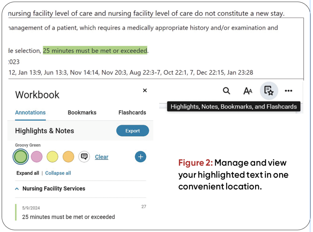 Highlighting and Notating in Your eBooks - AAPC Knowledge Center