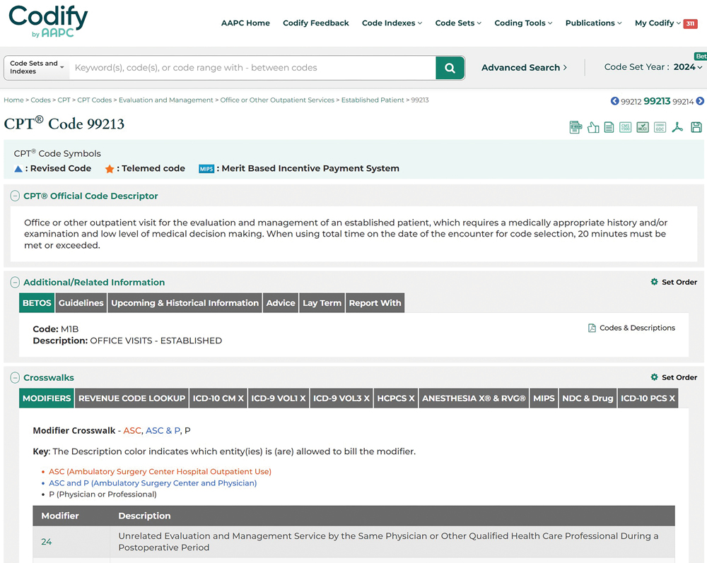Create Your Ideal Code Details Page - AAPC Knowledge Center